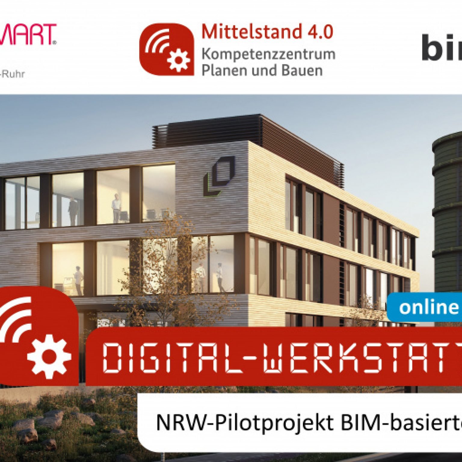 Webseminar: buildingSMART – NRW-Pilotprojekt BIM-basierter Bauantrag · Graphisoft Center West